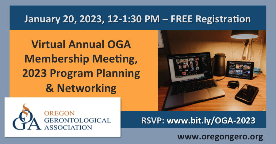 OGA's Virtual Annual Membership Meeting 2023