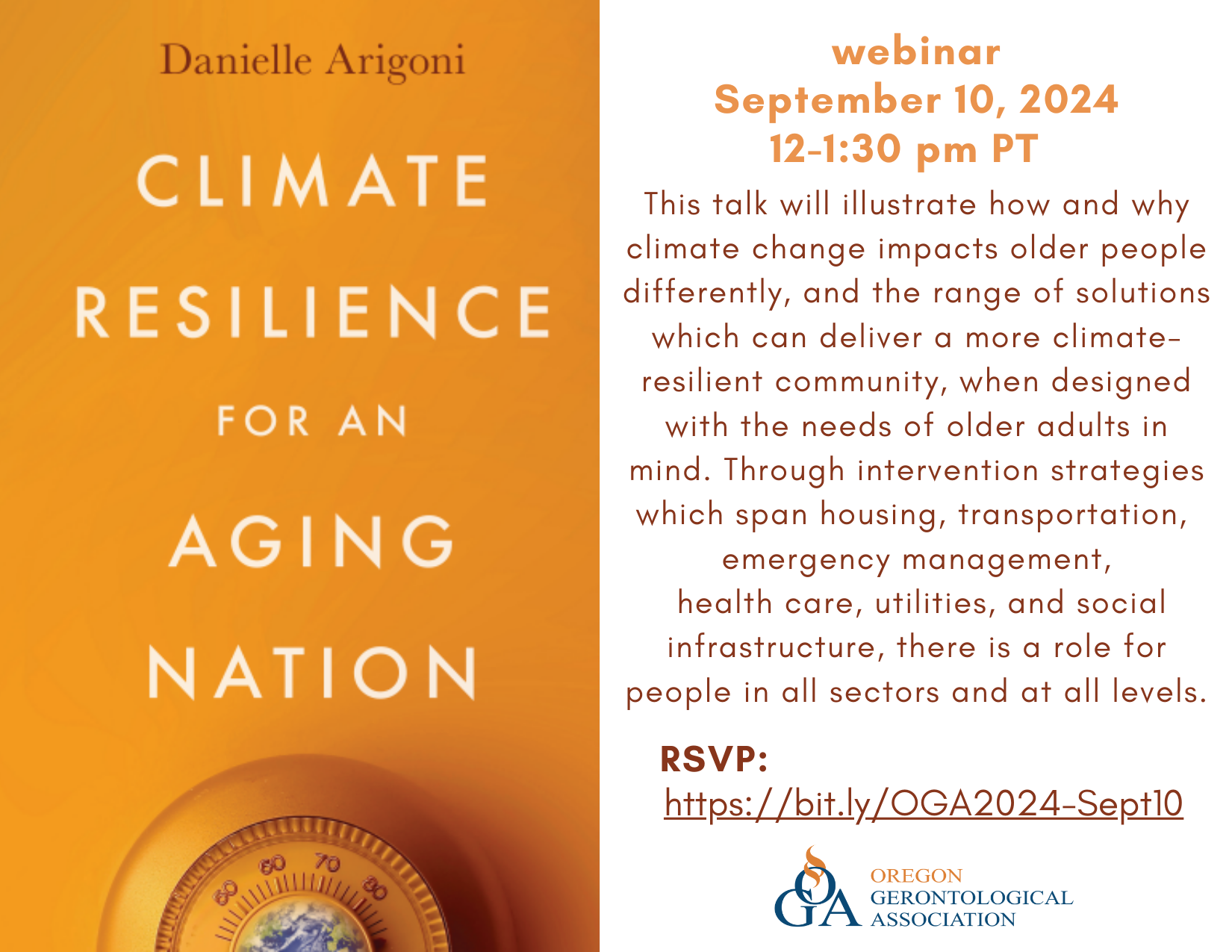 Achieving Climate Resilience for an Aging Nation